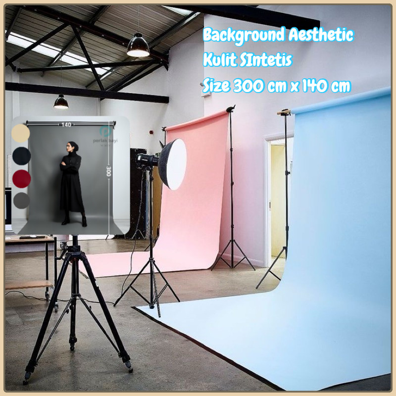 Jual Backdrop / BACKGROUND Kulit Sintetis 300 x 140 CM | Premium grade ...