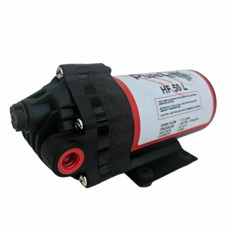 Jual Pompa Booster RO HF 50 L (24V - 3A) Pompa Pureline 400 Gpd / 500 ...
