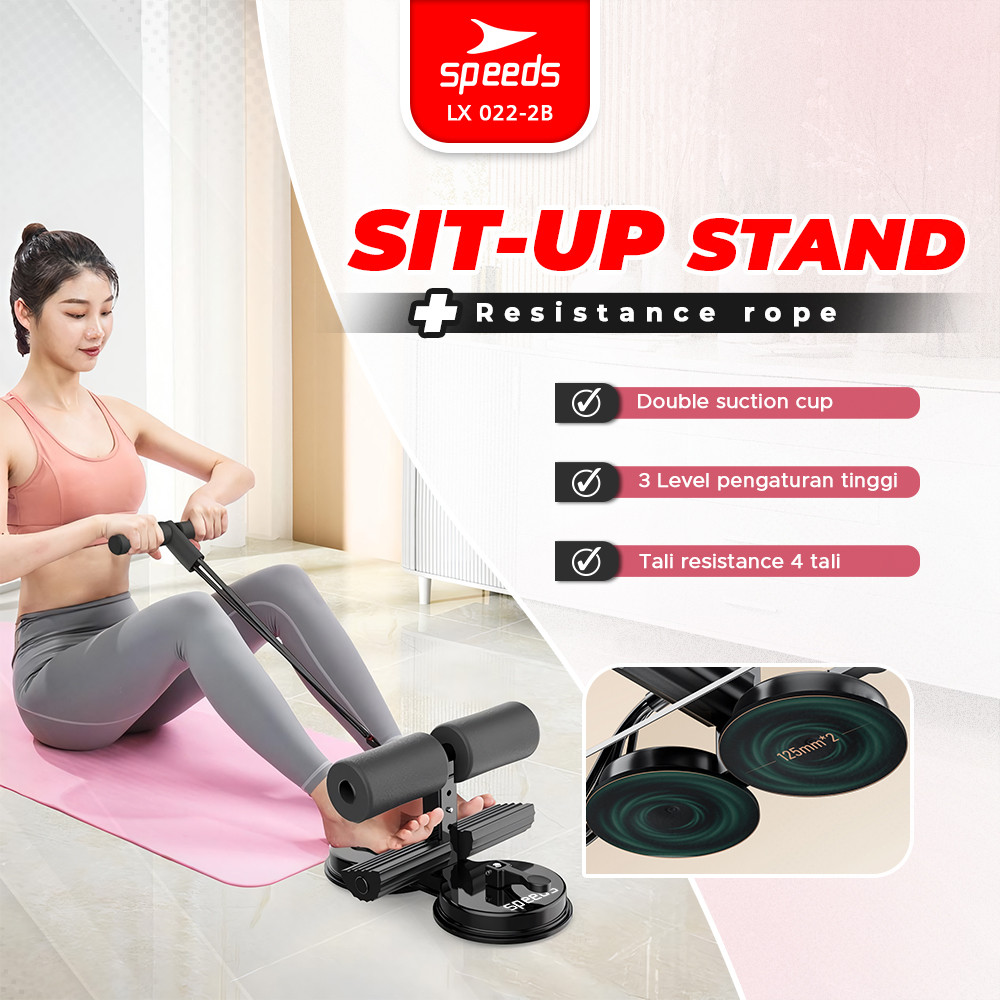 Jual SPEEDS Sit Up Stand Alat Trimmer Alat Bantu Sit Up + Tali Alat ...
