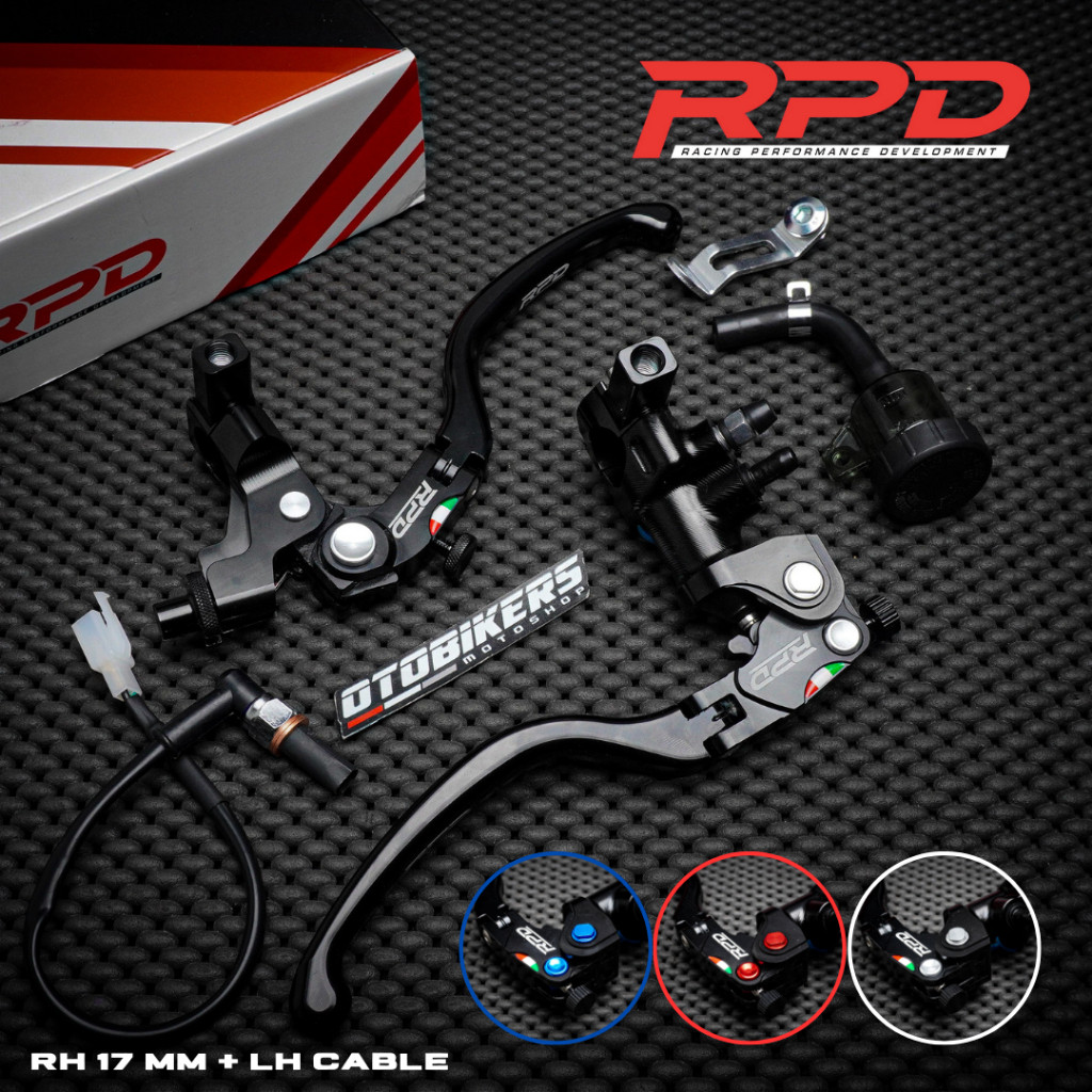 Jual Master Rem RPD GENESIS Radial 17 mm Set Kanan - Kiri Handle ...