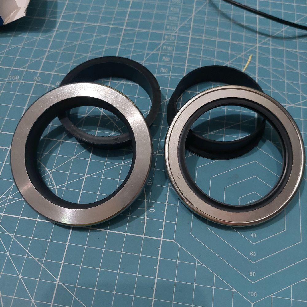 Jual 65X90X10 OIL SEAL CDL PTFE DOUBLE LIP LIPS SEAL SCREW COMPRESSOR ...