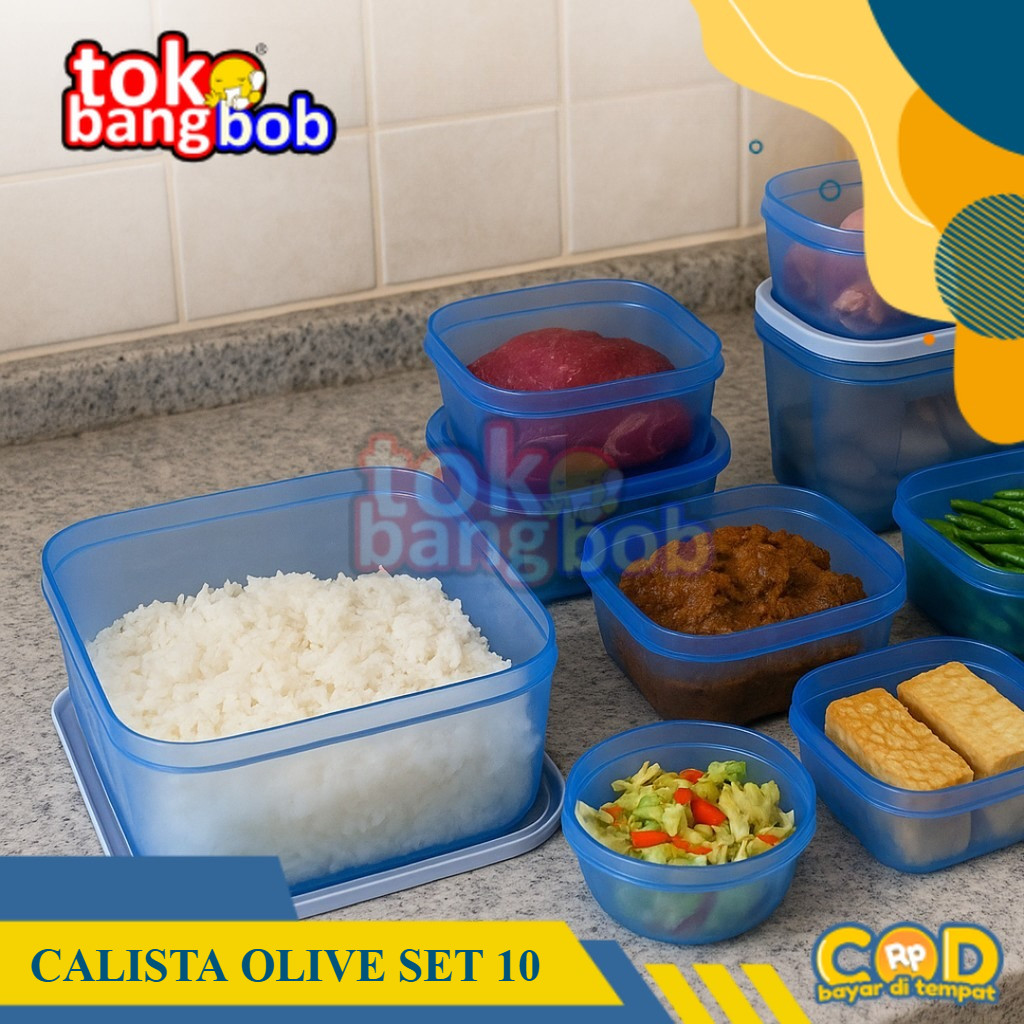 Jual CALISTA OLIVE/Toples Set Calista Olive Terbaru Set Isi 10 Pcs Food ...