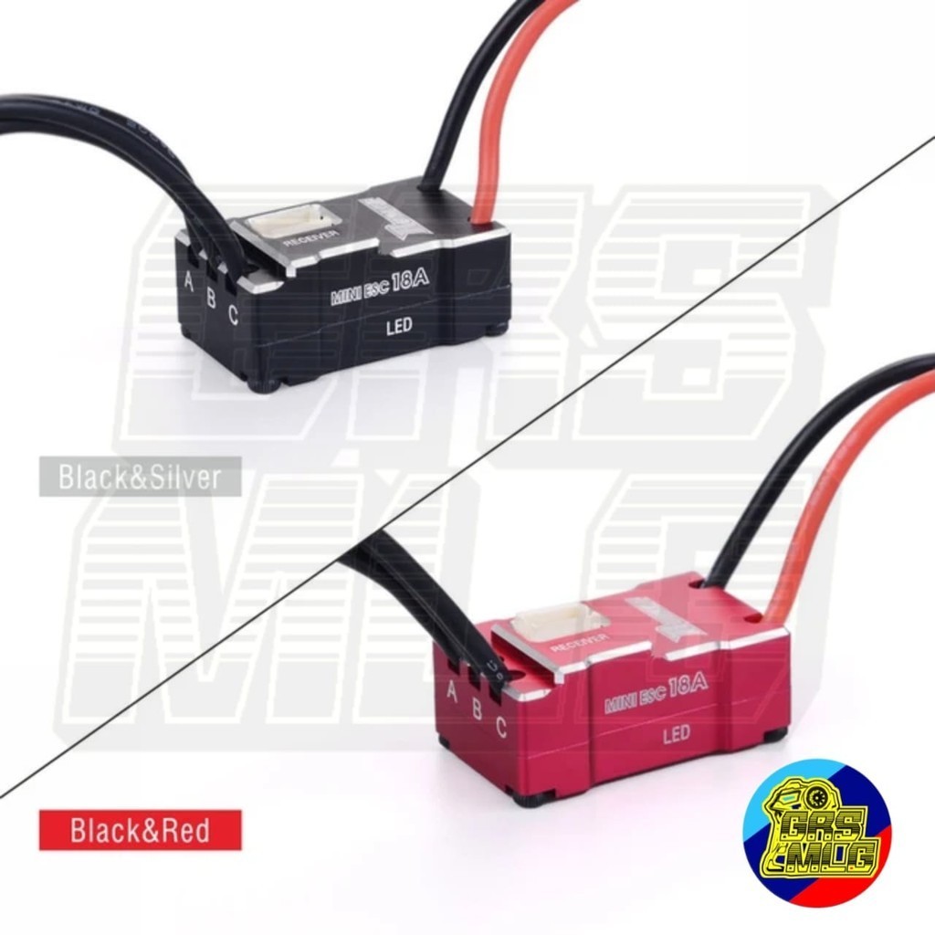 Jual Surpass Hobby Mini 18A Brushless ESC Electric Speed Controller for RC Mini Drift Car ...