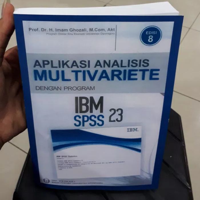 Jual aplikasi analysis multivariete dengan program IBM SPSS 23 | Shopee Indonesia