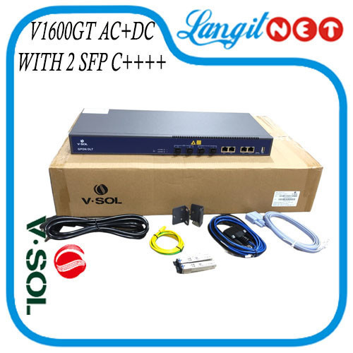 Jual VSOL V1600GT 2 Port GPON OLT AC+DC with 2 SFP C++++ | Shopee Indonesia