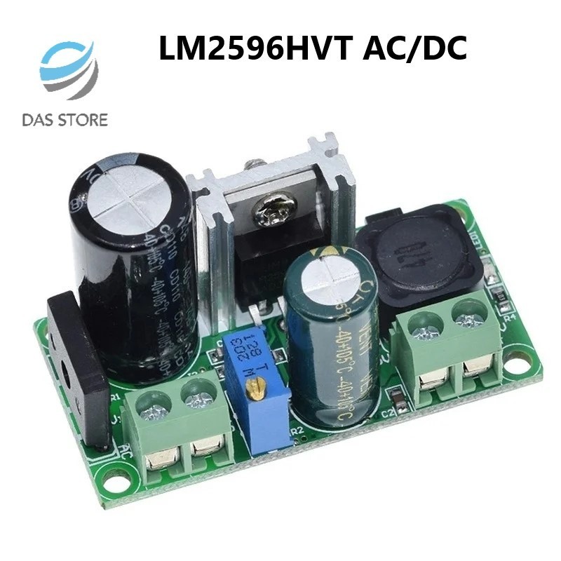 Jual LM2596HV LM2596HVT AC/DC to DC Buck Step Down Converter Adjustable 3A - AIFRobotic | Shopee ...