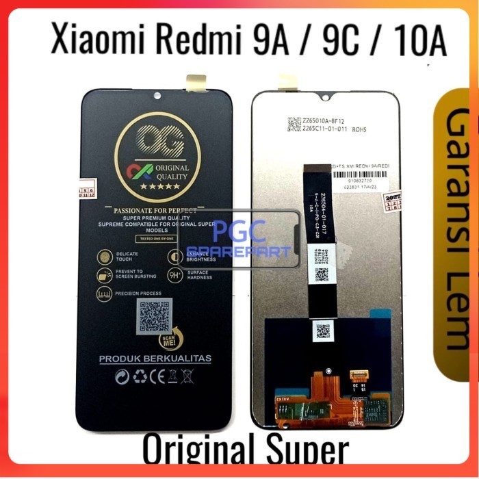 Jual ORIGINAL SUPER OG - LCD Touchscreen Fullset Xiaomi Redmi 9A / 9C ...