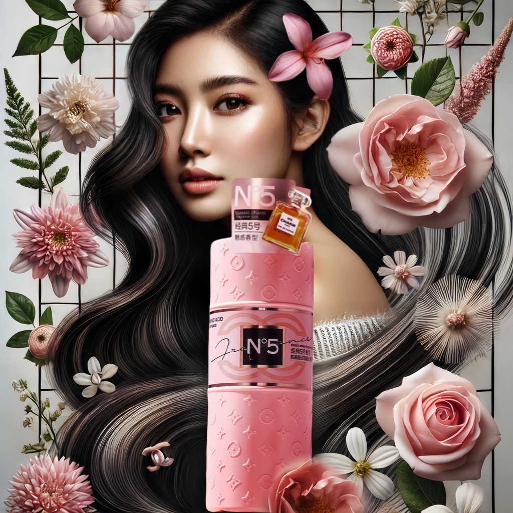 Jual GUERBEIS Shampoo Parfum C&C NO.5 800ml Sampo PSORIASIS KULIT ANTI ...