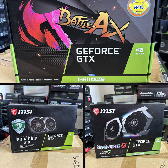 Jual BOX VGA GTX 1660 SUPER 6GB GDDR6 - COLORFUL BATTLE | Shopee Indonesia