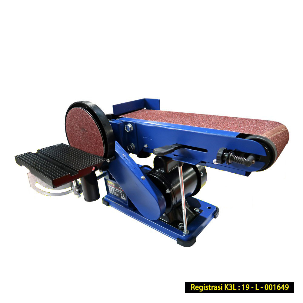 Jual MOLLAR DBS375 MESIN AMPLAS DUDUK BELT SANDER DISC DISK AMPLAS ...