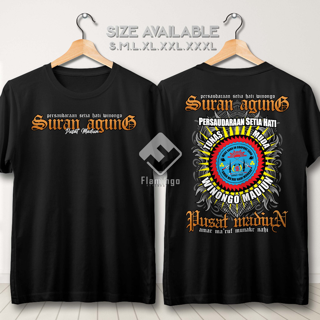 Jual Kaos PSHW Suran Agung Pusat Madiun Baju Perguruan Pencak Silat ...
