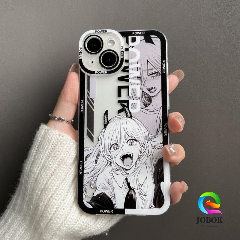 Jual Casing Iphone Chainsaw Man Makima Case Bening Clear Case Iphone 13 ...