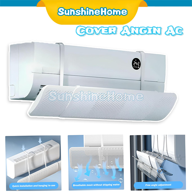 Jual Angin AC Windshield / Talang AC Reflektor Penutup Penahan Hembusan ...