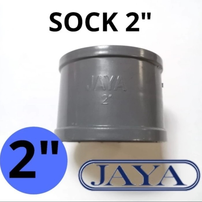 Jual Sok 2" inch JAYA Sock shock Socket 2 inch sambungan lurus 2 D ...