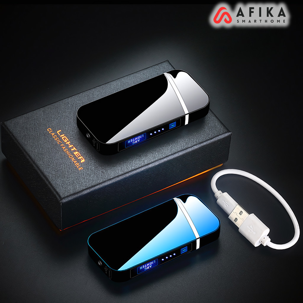 Jual Korek Api Elektrik Plasma Pulse Arc Lighter LED | Shopee Indonesia