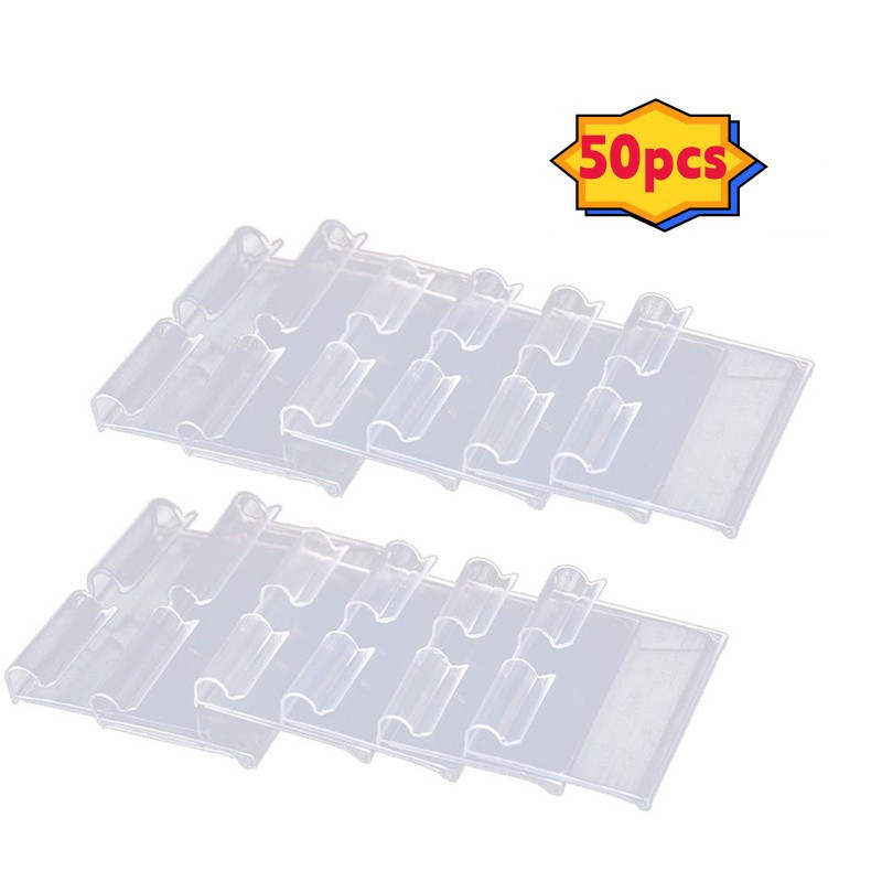 Jual 50pcs Tempat Label Harga PVC Label Harga Kartu Tempat Label Harga ...