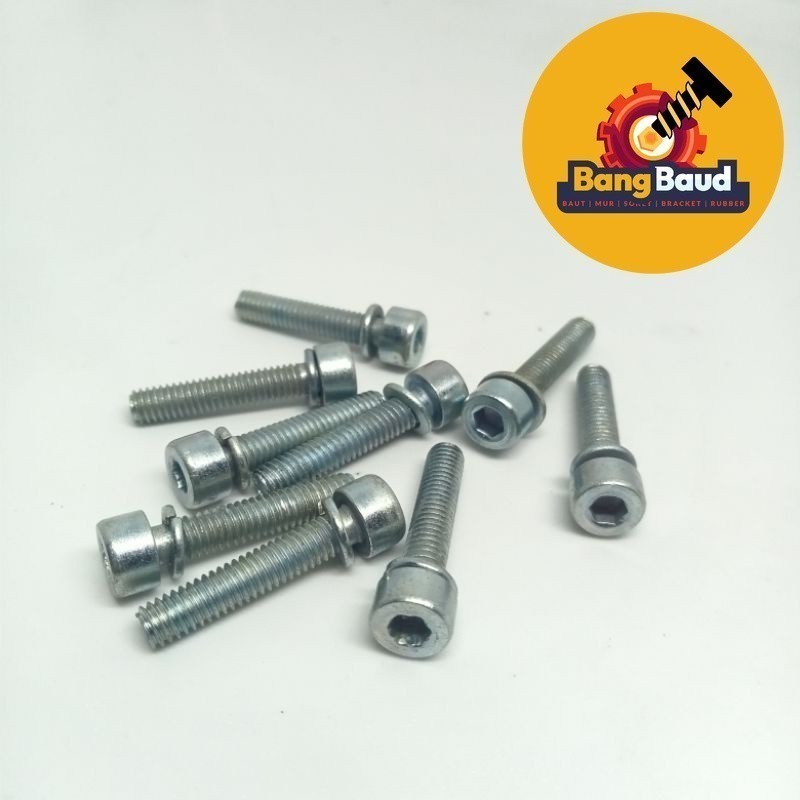 Jual BOLT KAY L M4 × 20 ORIGINAL / BAUT 7 m4x20 kunci L / BAUT M4 ...