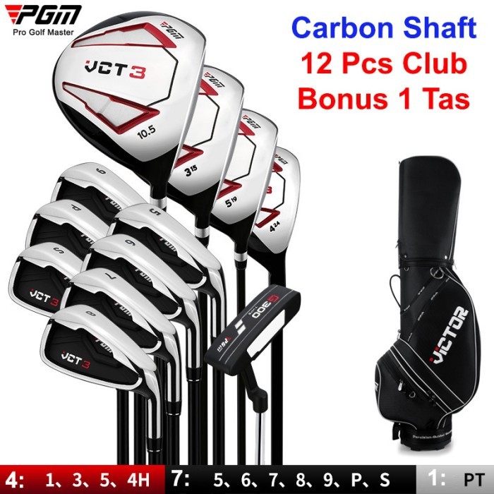 Jual Pgm Stick Golf Full Set 12 Set With Bag Club Mens Stik Plus Tas ...
