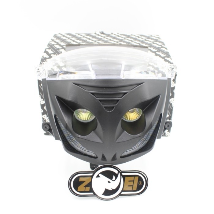 Jual Headlamp Euro / Koplamp Old DMP Piaggio Zip | Shopee Indonesia