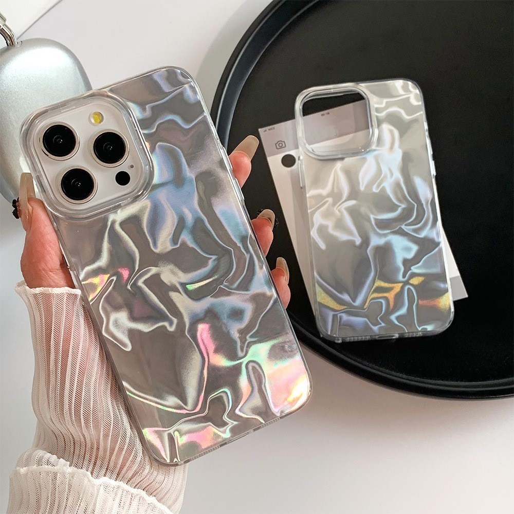 Jual Silver Hologram Case SAMSUNG A05 A05S A04 A04E A04S A11 A12 M11 M12 A10 A10S A13 A14 A51 ...