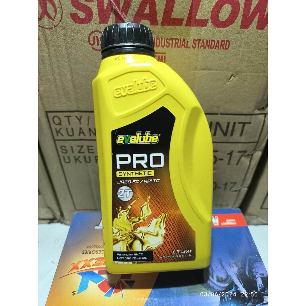 Jual oli evalube pro 2t 700 ml wangi dijamin asli dan original | Shopee ...