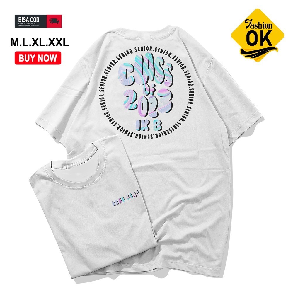 Jual Kaos Kelas Custom Bebas Ganti Foto dan Tulisan | Shopee Indonesia