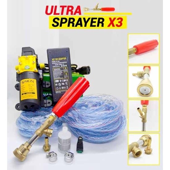 Jual Paket Pompa Cuci AC Motor Mobil Pompa Dc 12v 12volt Mesin Steam ...