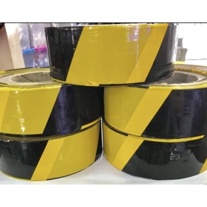 Jual Police Line hitam-kuning merah-putih Garis Polisi 2 Inchi x ...