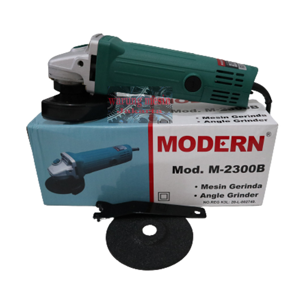 Jual Mesin Gerinda Tangan Modern M-2300B M2300B + Bonus Batu Gerinda M ...