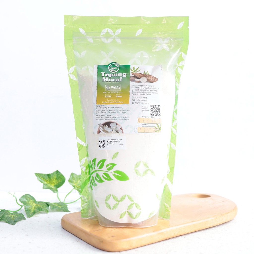 Jual 500G TEPUNG MOCAF, MOKAV, CASSAVA, SINGKONG - LINGKAR ORGANIK ...