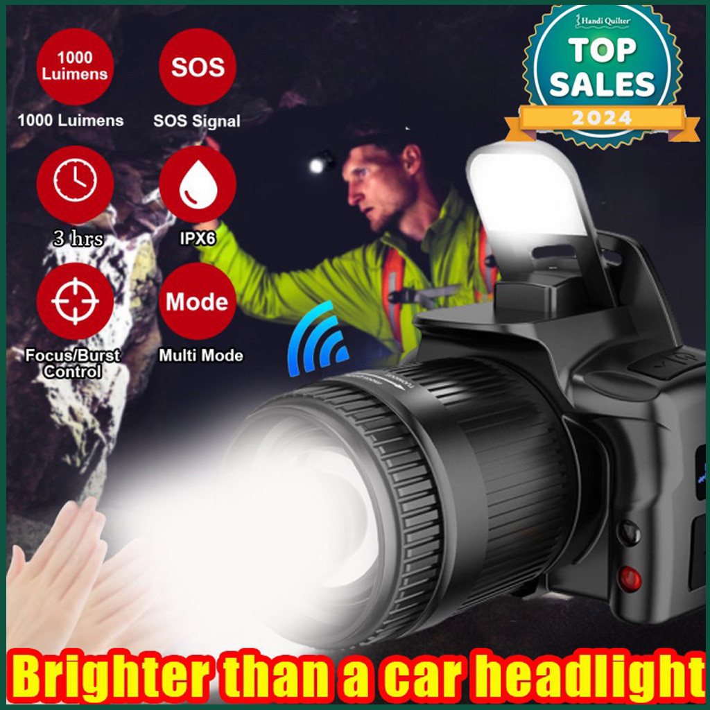 Jual 【COD】senter led super terang/ senter kepala /senter kepala super ...