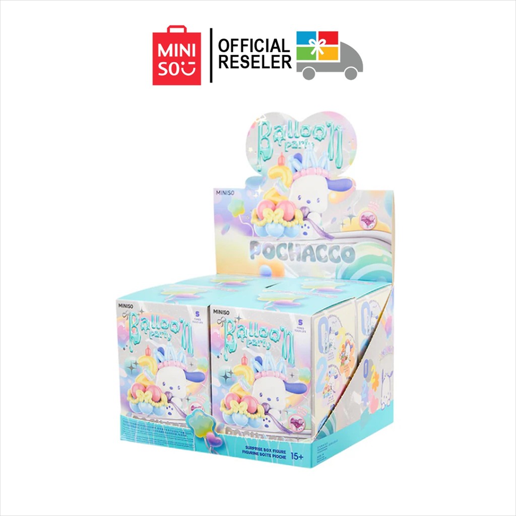 Jual MINISO x SANRIO Collection Blind Box Pochacco Ballon Party Series ...