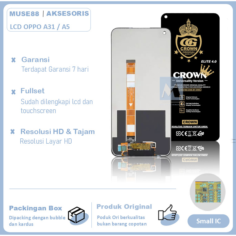 Jual LCD TOUCHSCREEN OPPO A31 2020/A5 2020/A9 2020/A8/A11/A11X/REALME C3/5/5I/5S/6S ORIGINAL ...