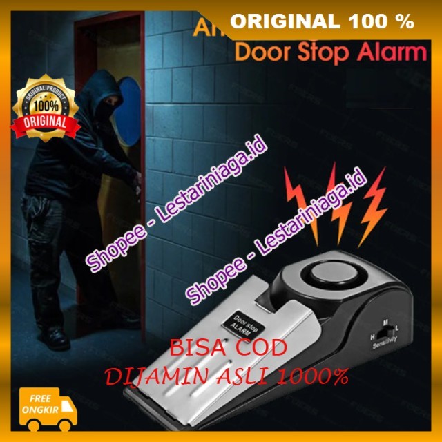 Jual Gunsmith Penahan Pintu Alarm Pintu Rumah Anti Maling Security ...