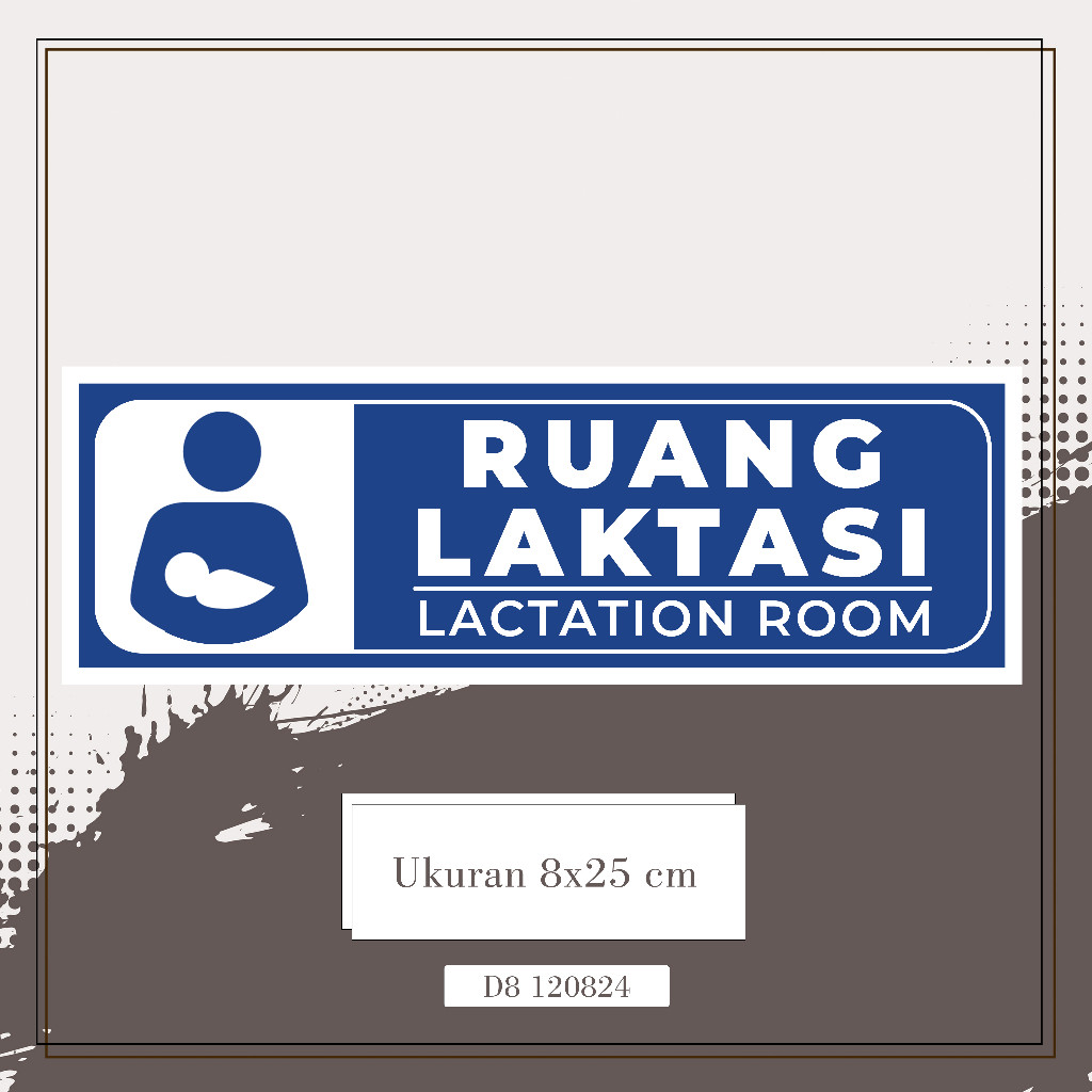 Jual Stiker Ruang LAKTASI - Puskesmas -Poli Klinik - Rumah Sakit Ibu ...