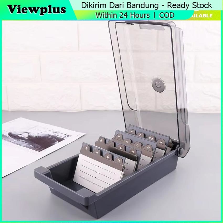 Jual Box Tempat Kartu Nama Case Plastik Big Size 800 kartu! / Kotak ...