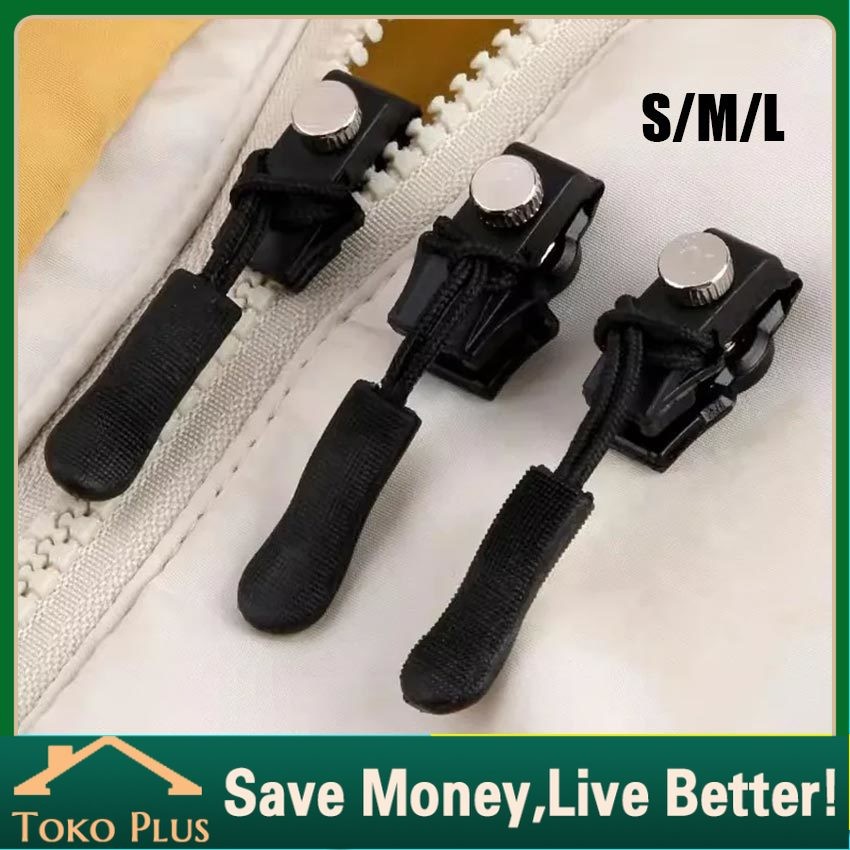 Jual 10Pcs Resleting Zipper Pakaian Warna Hitam / Fix A Zipper ...