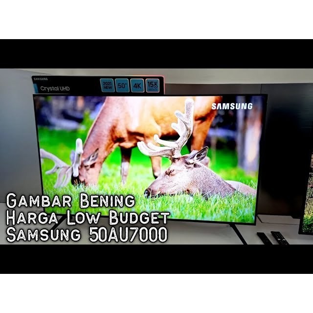 Jual Samsung 50AU7000 50" AU7000 Crystal UHD 4K Smart TV | Shopee Indonesia