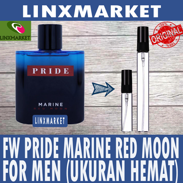 Jual FRAGRANCE WORLD PRIDE MARINE RED MOON FOR MEN EDP EAU DE PARFUM ...
