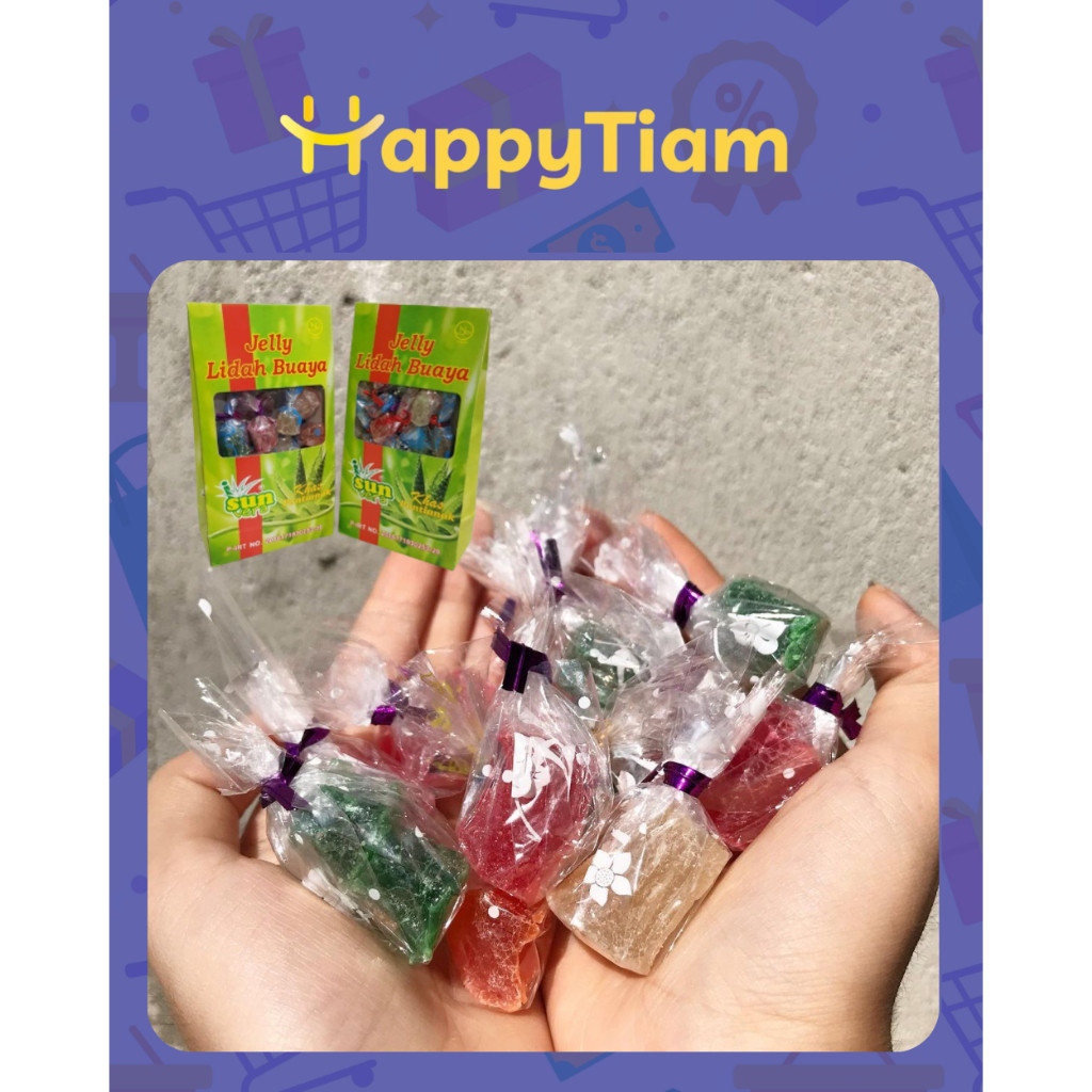 Jual JELLY LIDAH BUAYA I SUN VERA JELI PERMEN LUNAK CANDY ALOEVERA OLEH ...