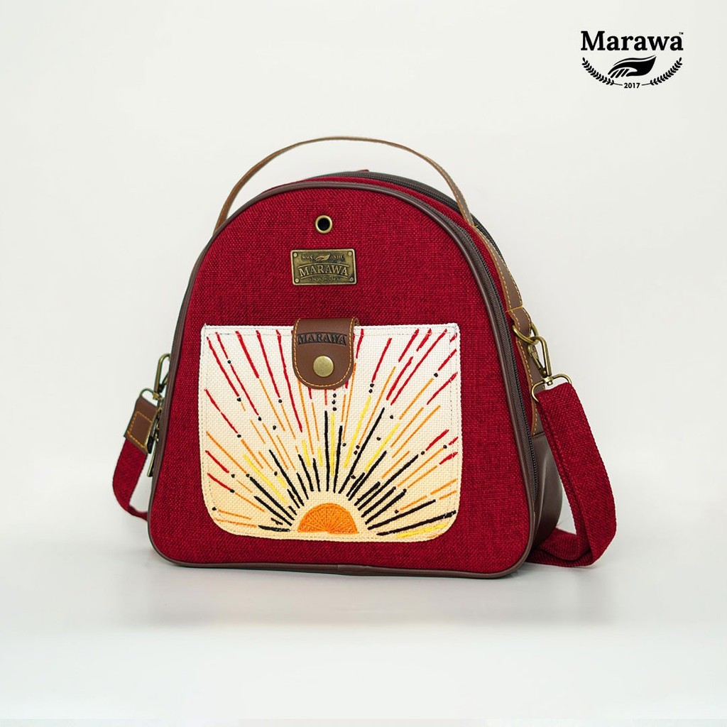 Jual MARAWA Hali - Solset Tas Ransel Selempang 3 in 1 Style Etnik ...