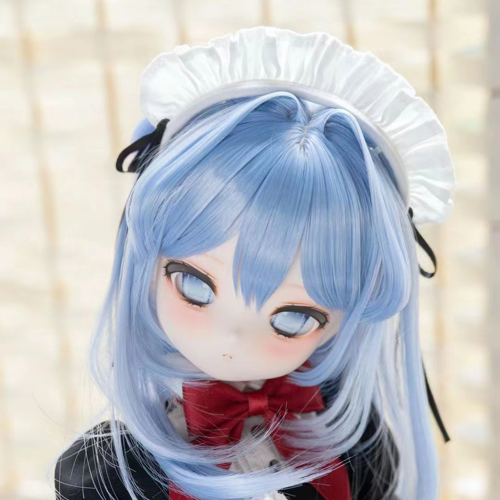 Jual New 1/4 BJD Doll Head With Body No Face up Resin BJD Doll Anime ...