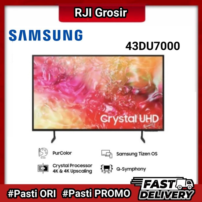 Jual SAMSUNG 43DU7000 / UA43DU7000 4K SMART TV 43 inch 2024 series ...