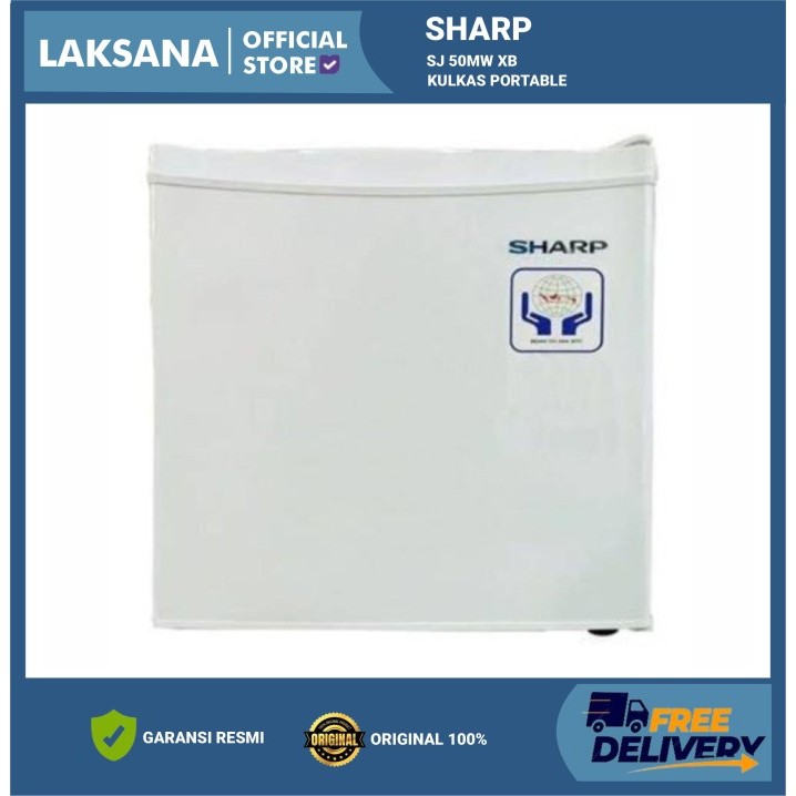 Jual KULKAS PORTABLE SHARP SJ 50MW XB (KHUSUS BANDUNG) | Shopee Indonesia
