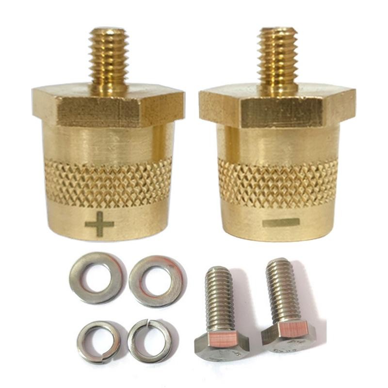 Jual Battery Terminal Connector Multipurpose M8 Thread Brass Side Post ...