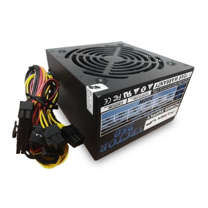 Jual Power Supply 3 Power Up 500W PSU Vector 250 | Shopee Indonesia