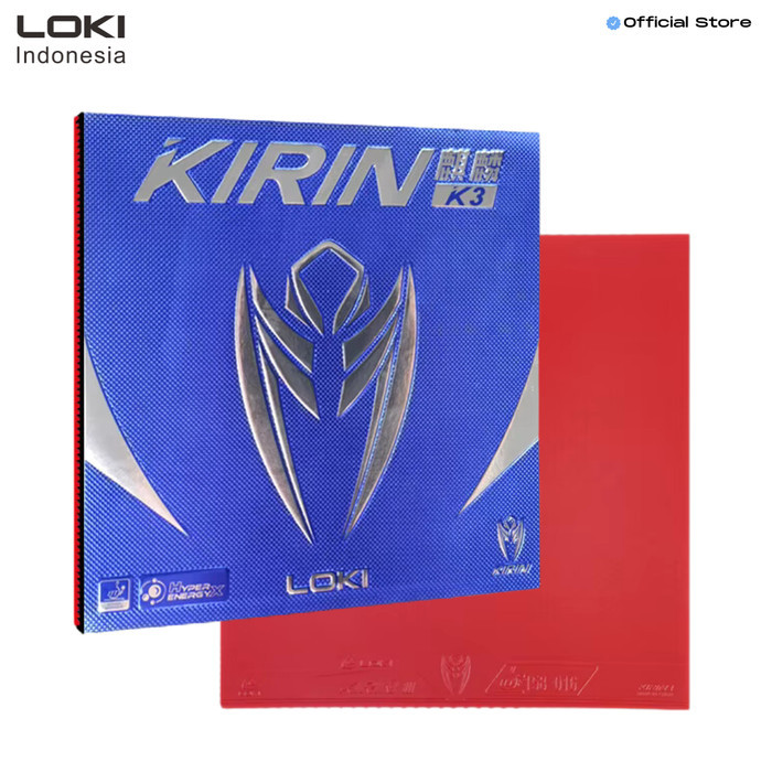 Jual LOKI KIRIN K3 Rubber Pingpong - Table Tennis - red | Shopee Indonesia