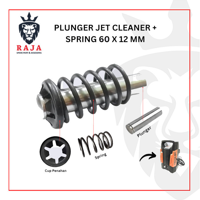 Jual Plunger Jet Cleaner Set Spring dan Piston Plunger Mesin Cuci AC ...