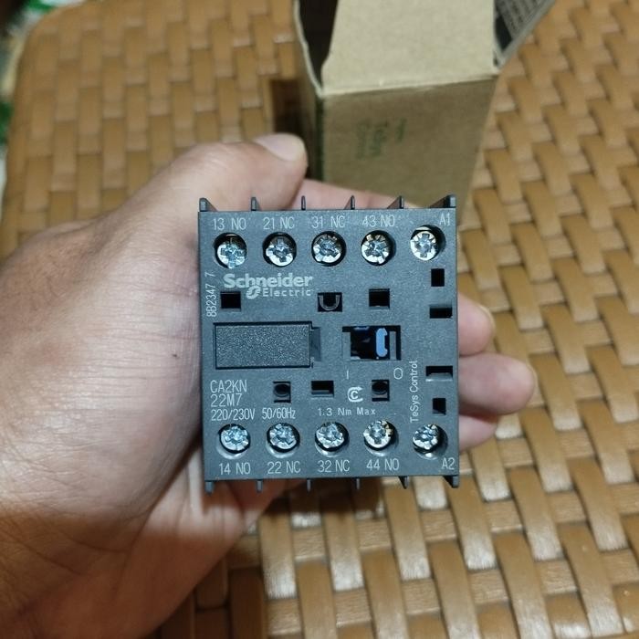 Jual kontrol relay CA2KN22M7 220V 2NO-2NC CA2KN | Shopee Indonesia