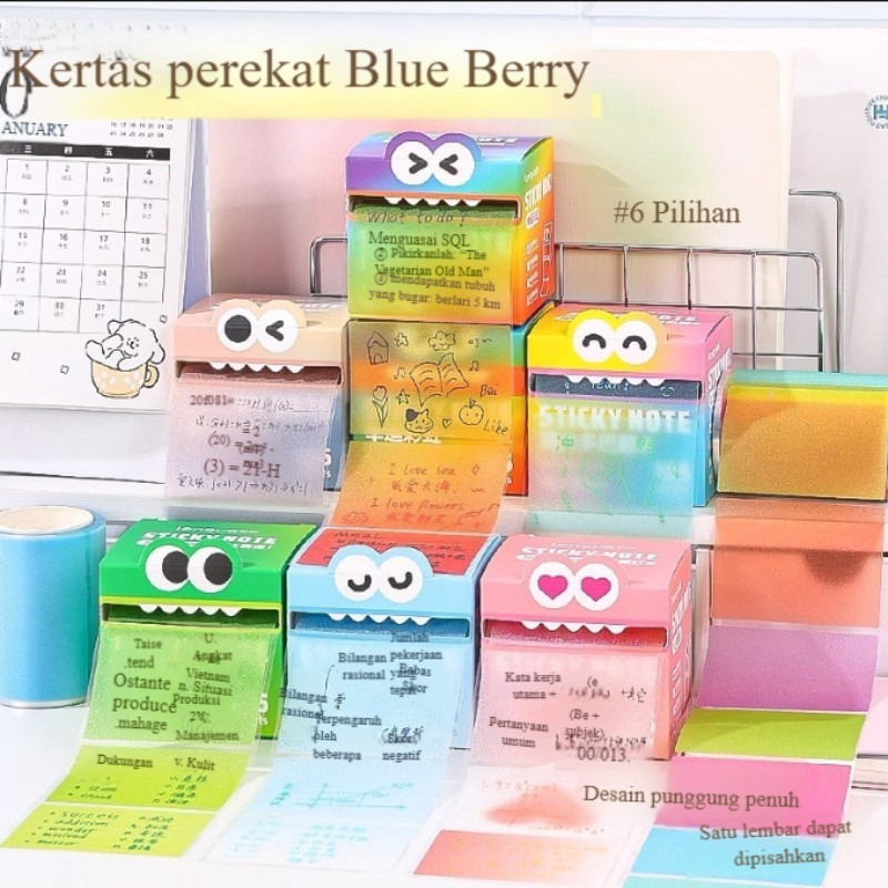 Jual (COD Ready) Sticky Notes 108 Lembar Catatan Memo Lucu / Pull-Out ...
